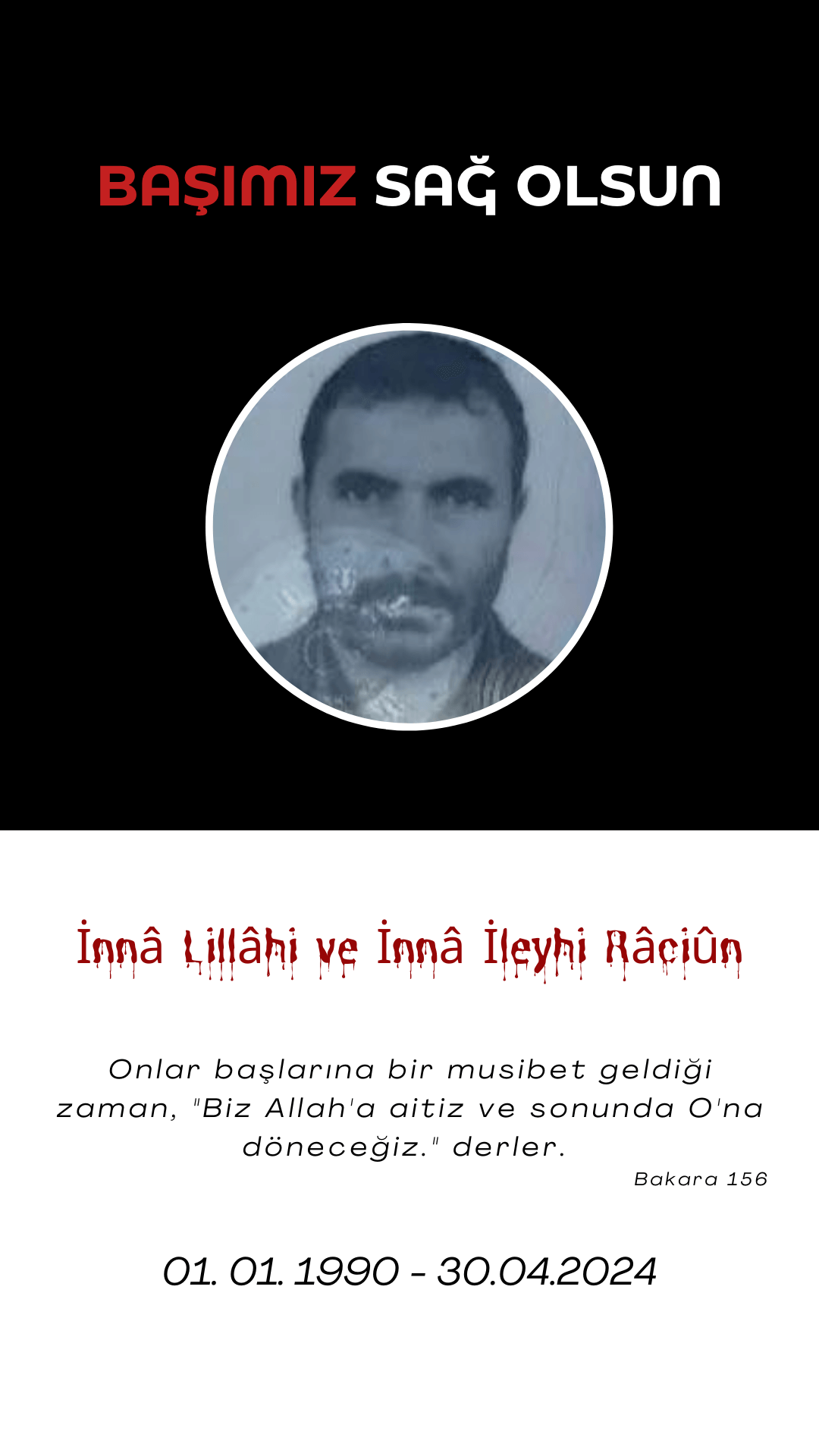 İNNÂ LİLLÂHİ VE İNNÂ İLEYHİ RÂCİÛN - Yengi Mecmua